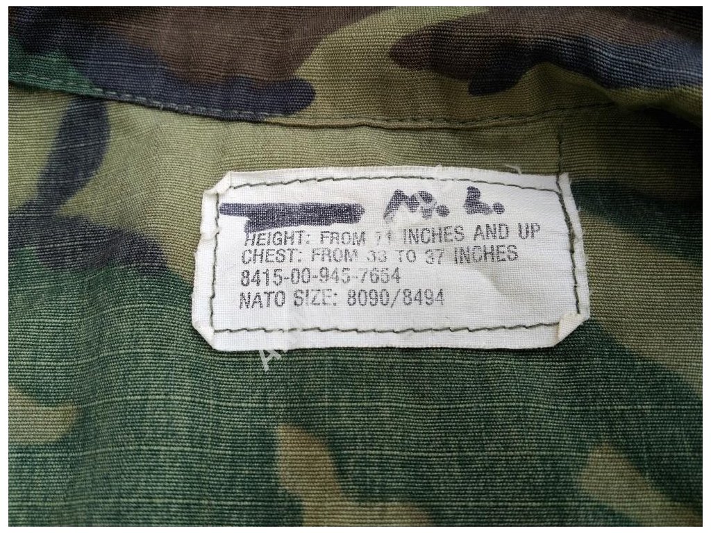 Blůza US RDF HOT WEATHER Woodland BDU original - ARMY-SURPLUS