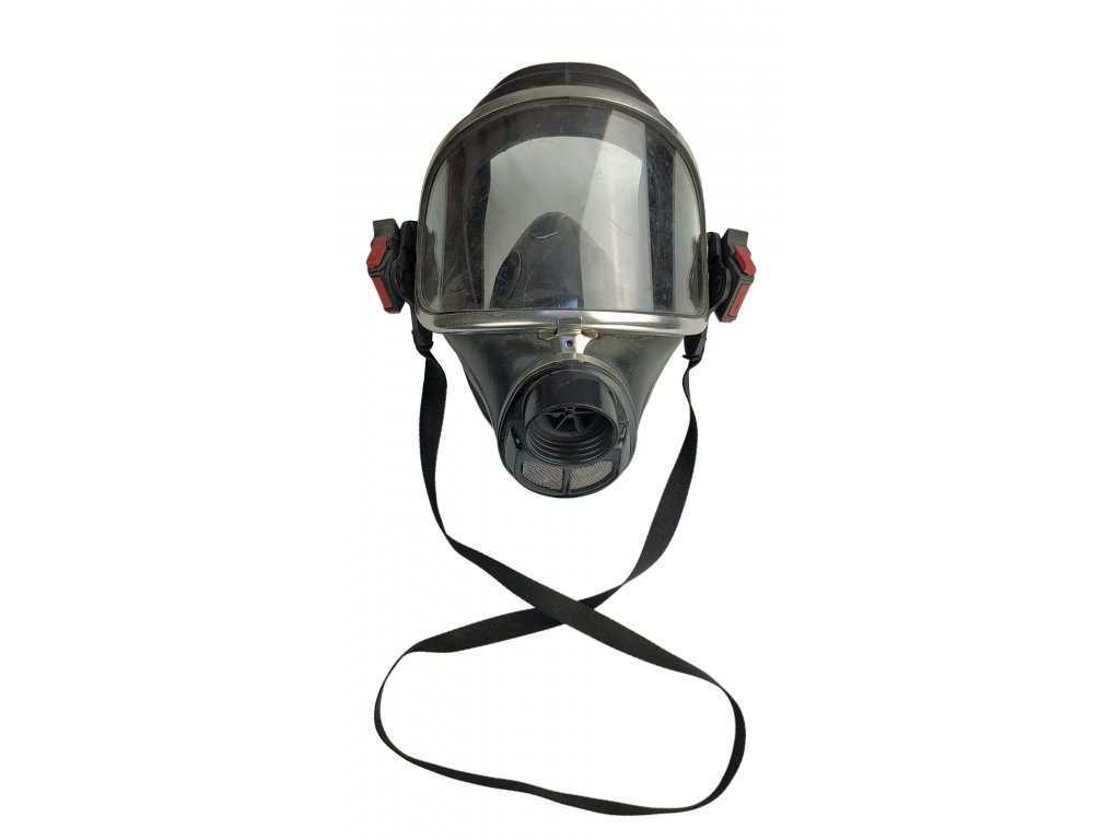 Plynová maska k helmě Dräger Panorama Nova kandahár použitá - ARMY-SURPLUS