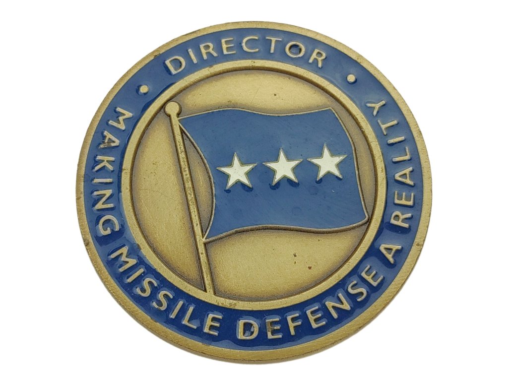 Pamětní ražená mince Missile Defense Agency (MDA) - ARMY-SURPLUS