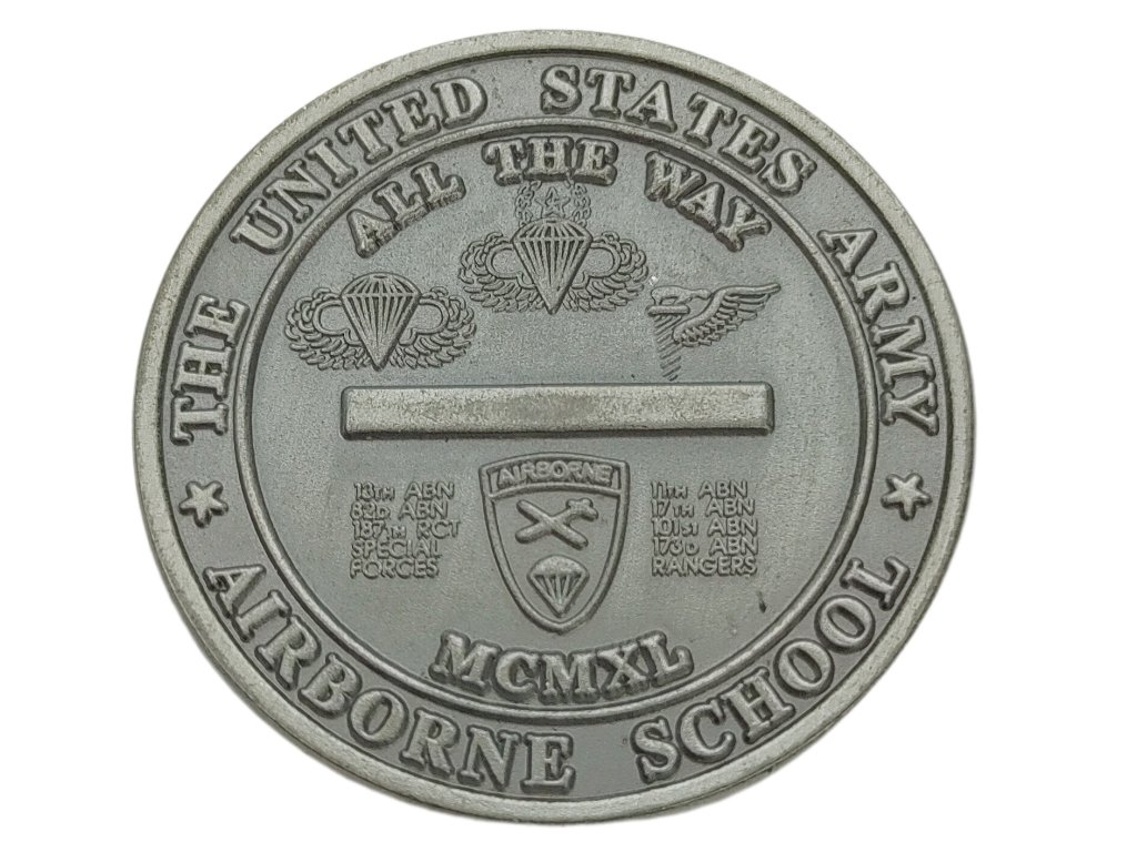 Pamětní ražená mince 507th Parachute Infantry Regiment 1st Battalion ...