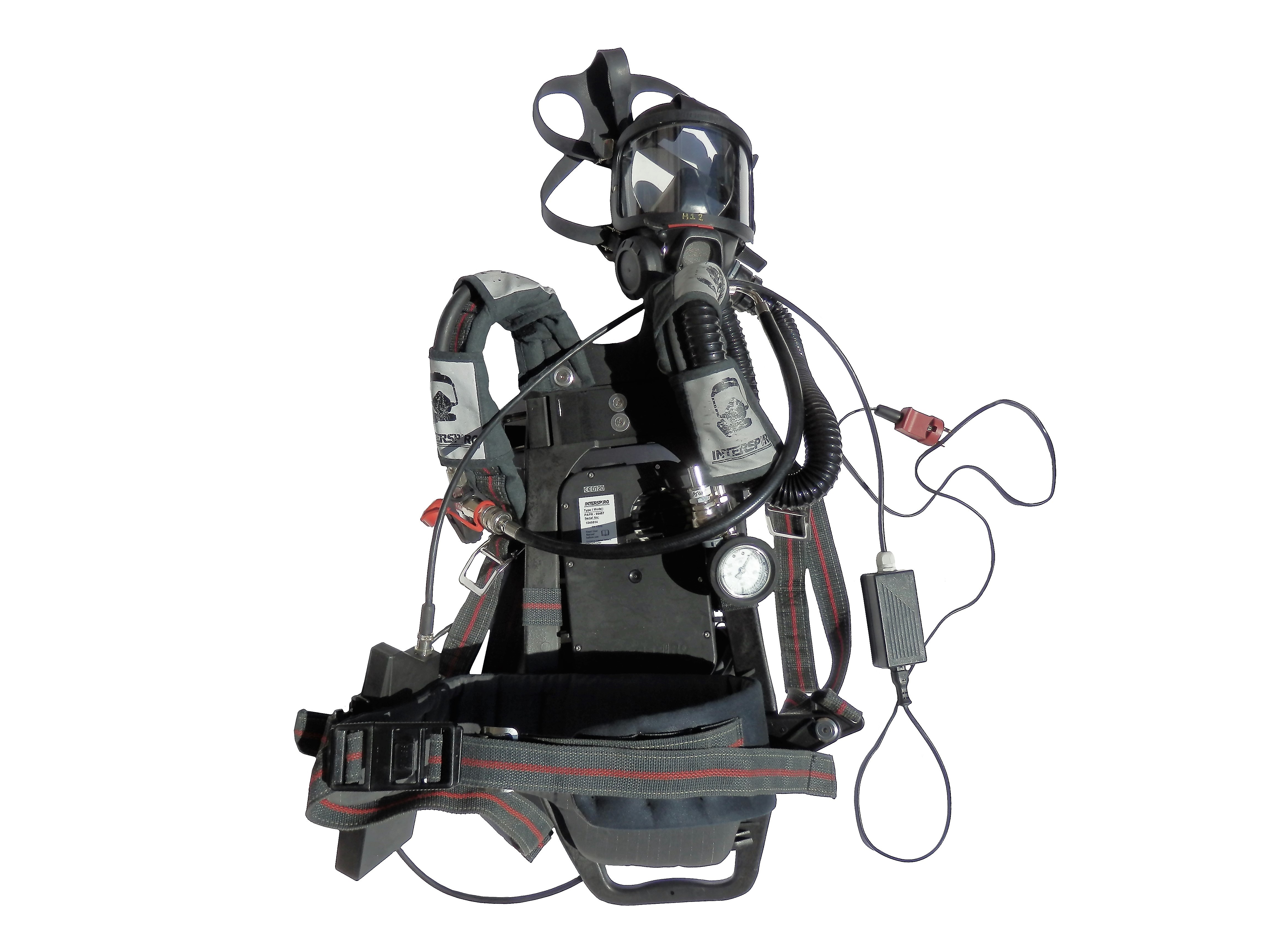 Hasičský dýchací přístroj Interspiro QS-23000-41 - ARMY-SURPLUS