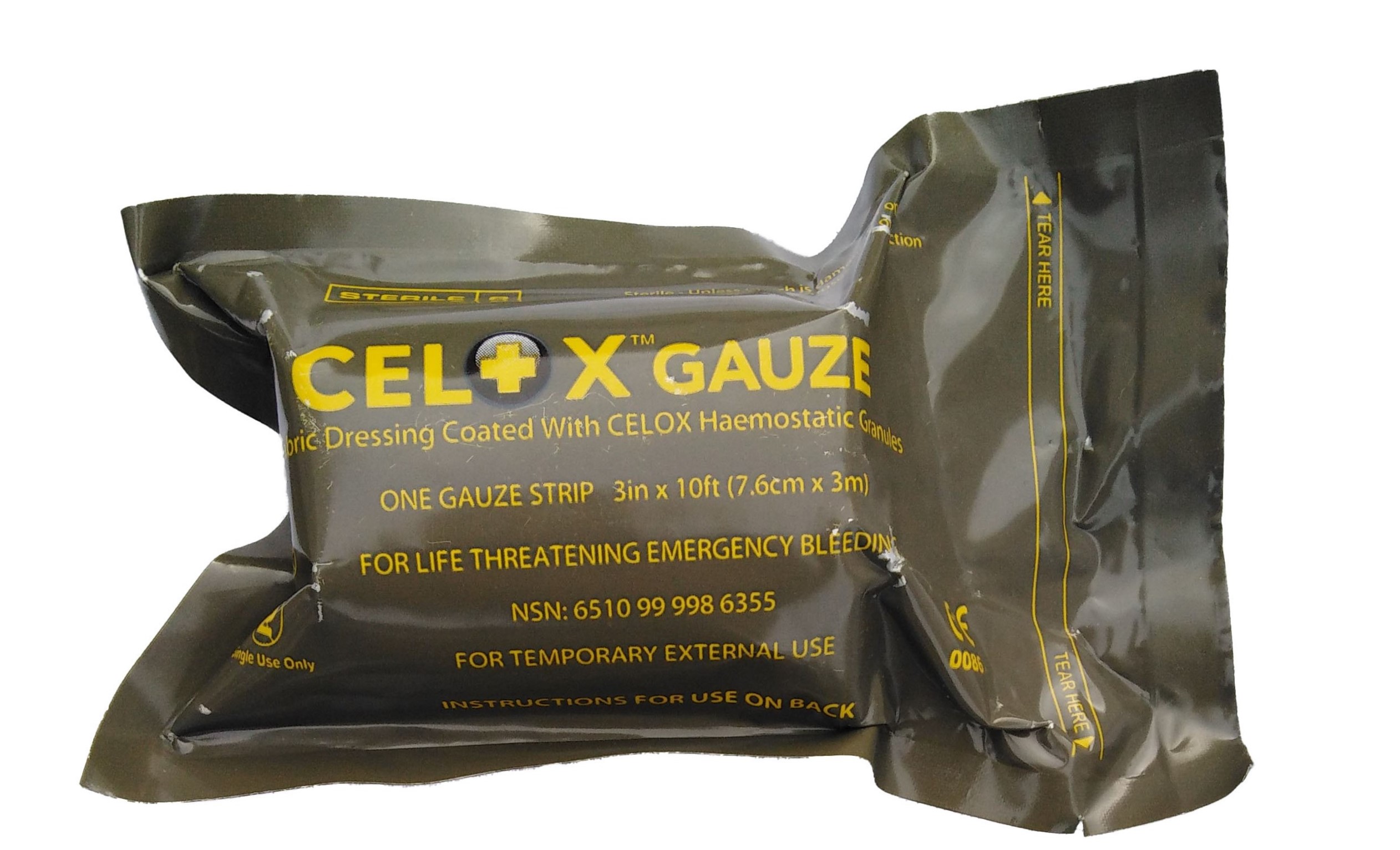 Celox gáza (obvaz kapesní) - ARMY-SURPLUS