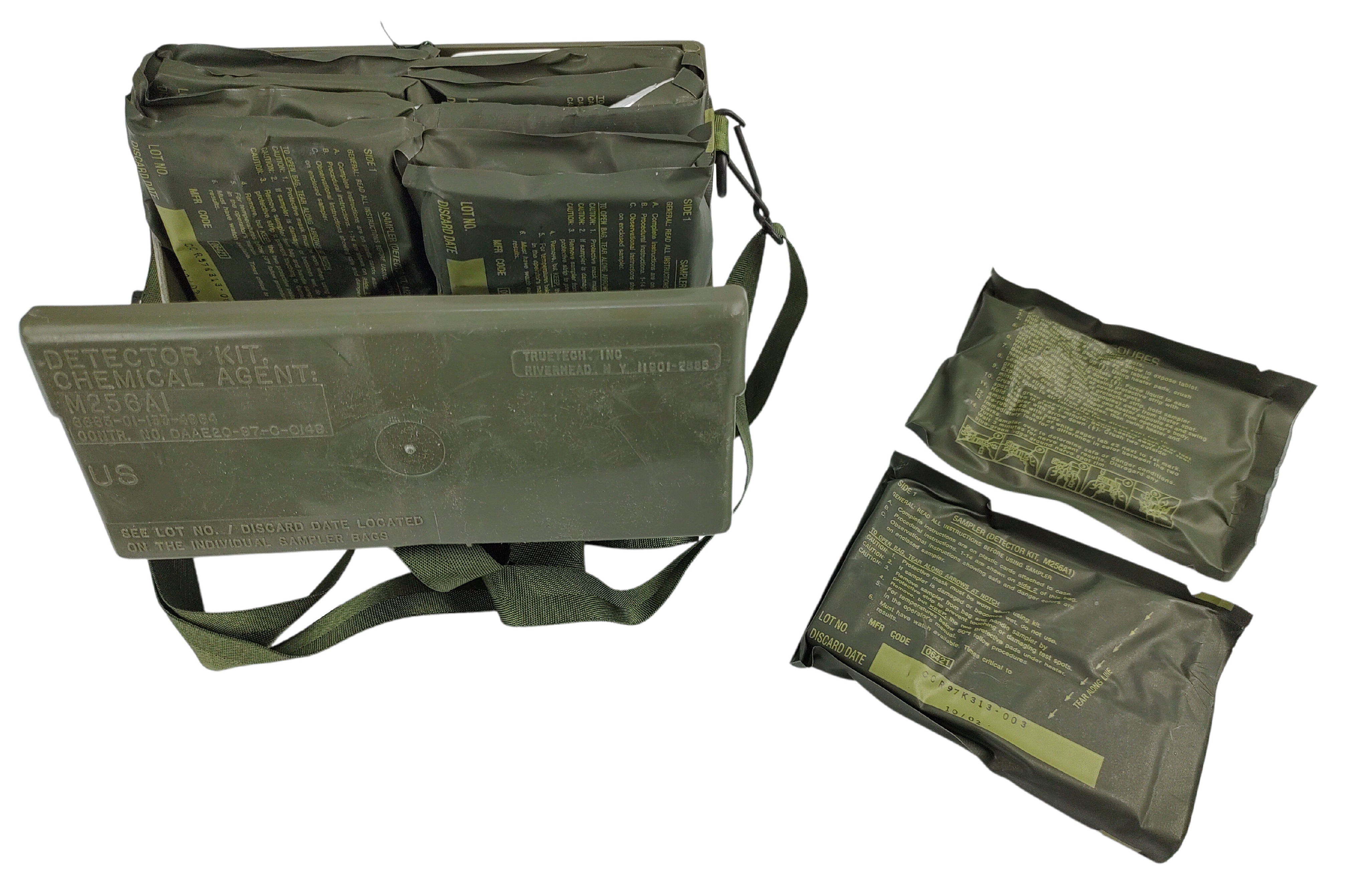 Sada detektoru chemických látek M256A1 Chemical Agent Detector Kit US ...