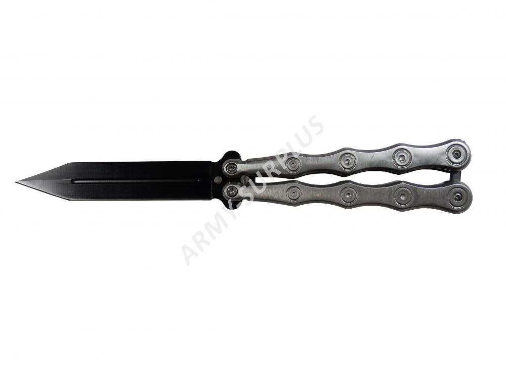 Nůž motýlek řetěz - ARMY-SURPLUS