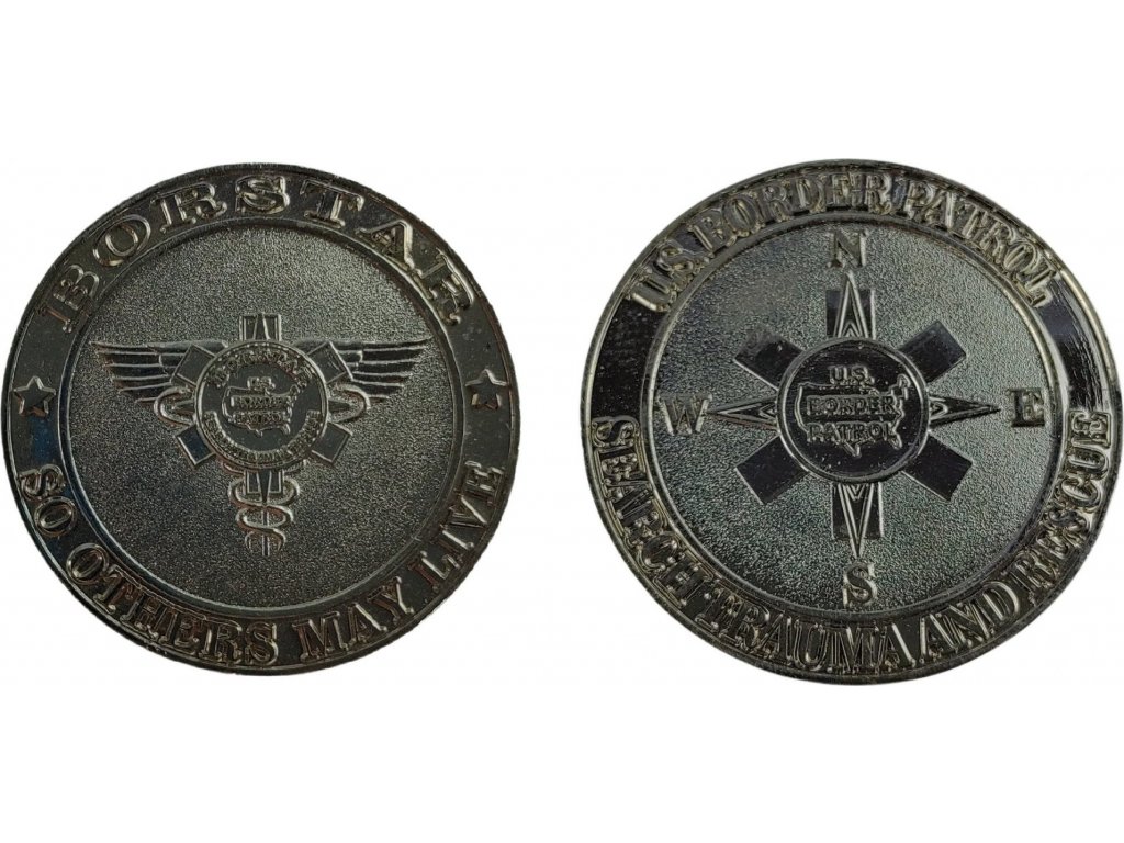 Pamätná razená minca BORSTAR US BORDER PATROL - ARMYSURPLUS