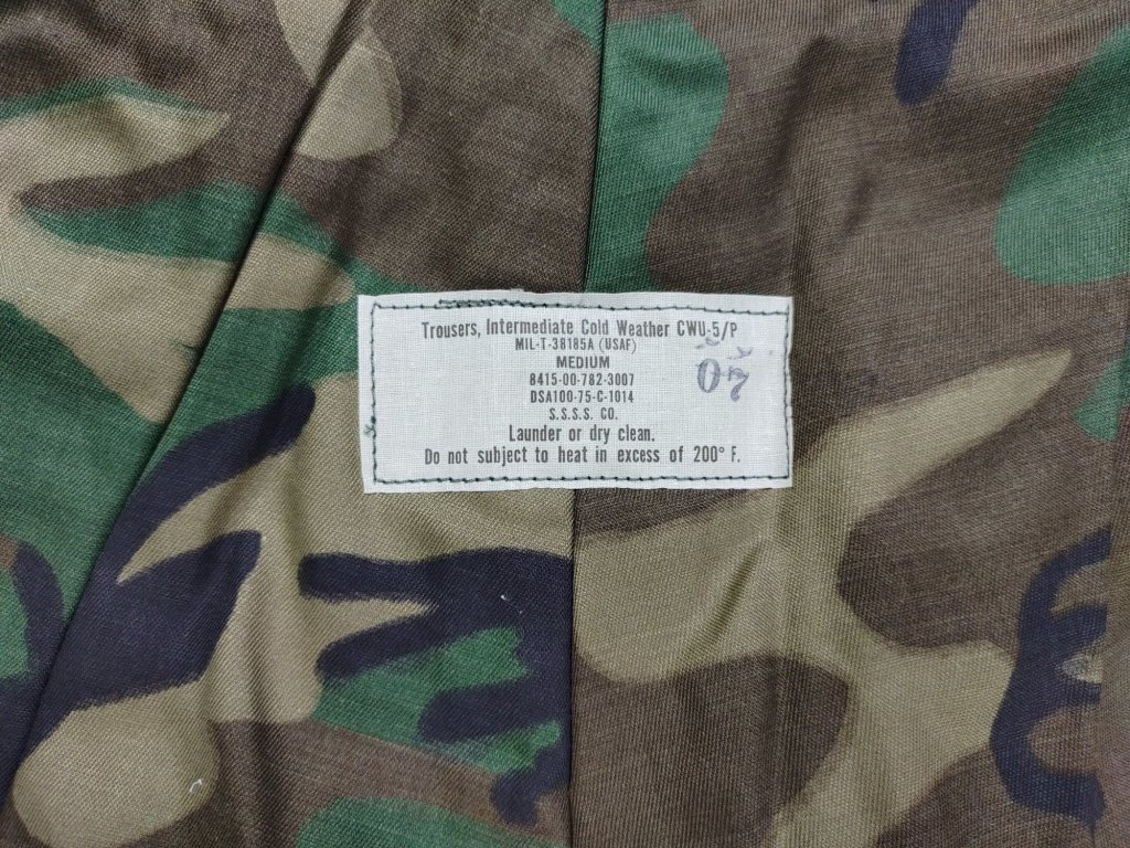 Nohavice zimné Intermediate Cold Weather CWU-5/P USAF RDF Camo originál ...