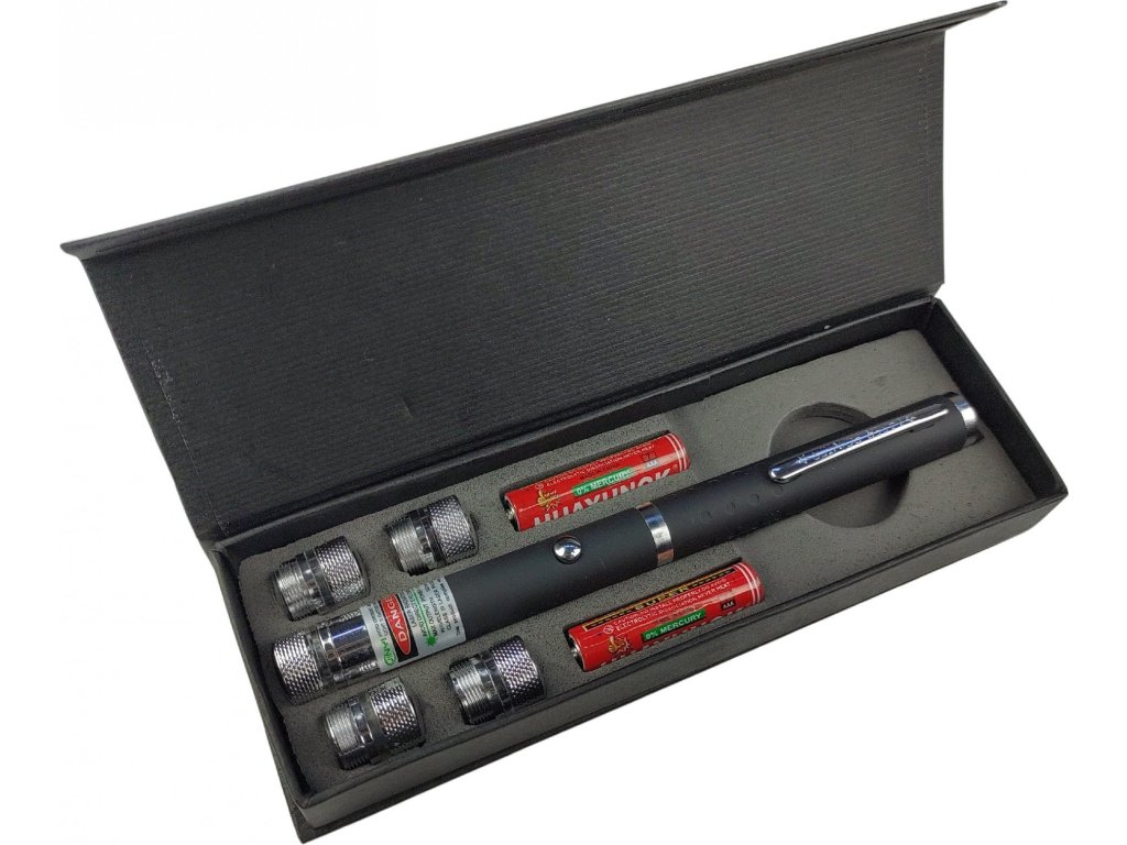 Laserové ukazovátko zelené 5 mW / 532 nm Green Laser Pointer - ARMYSURPLUS