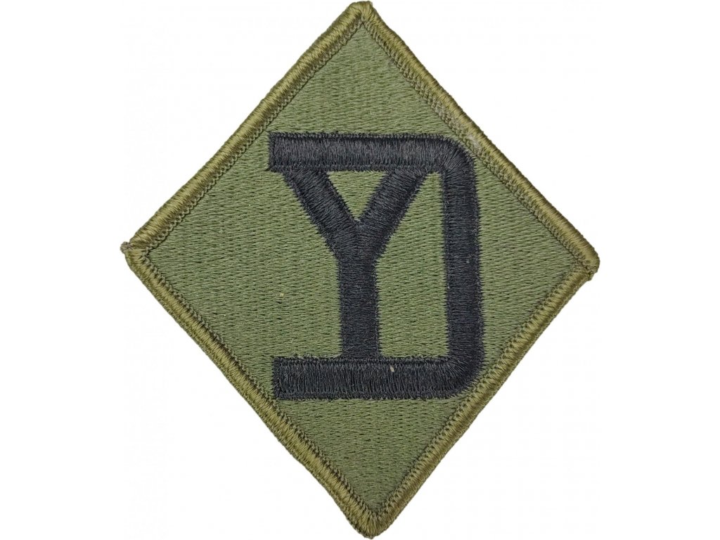 Nášivka vyšívaná Pešia divízia 26th Infantry Division Yankee US ...
