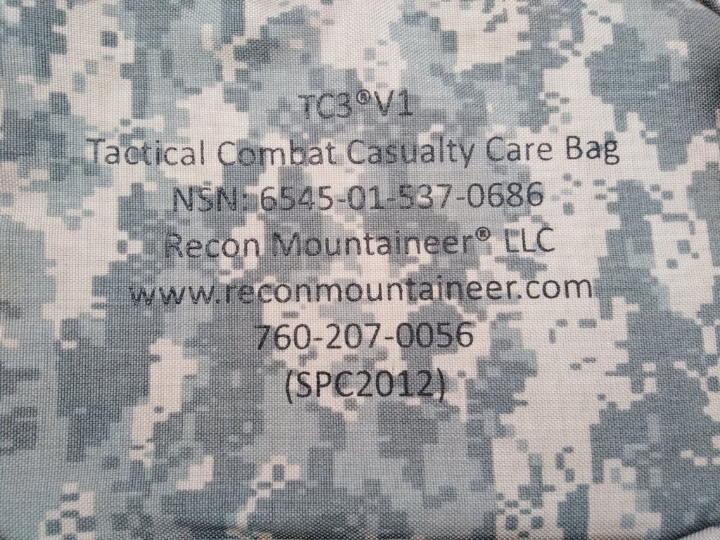 Lekárnička (ľadvinka) TC3-V1 Tactical Combat Casualty Care Bag ACU AT ...