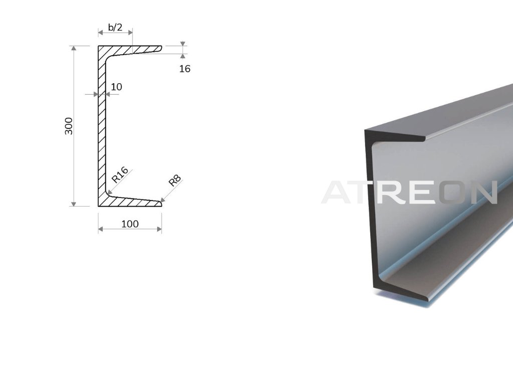UPN 300 (U profil 300) | ATREON.cz UPN 300 (U profil 300) | ATREON.cz