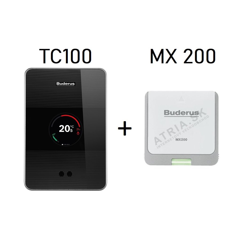 Buderus Logamatic szett TC100 + MX200 GB122i készülékhez - kuťafája ešop