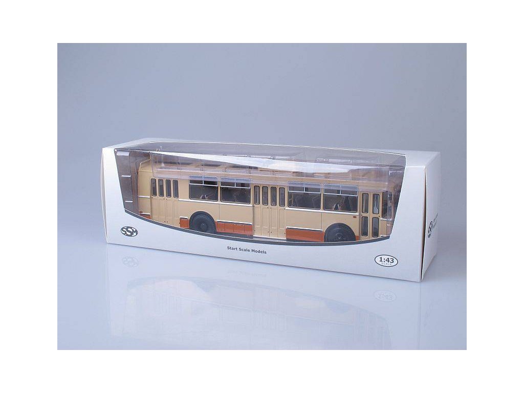 Časopis s modelem - ZiU 9 SSM - Start Scale Models - sovětský trolejbus ...