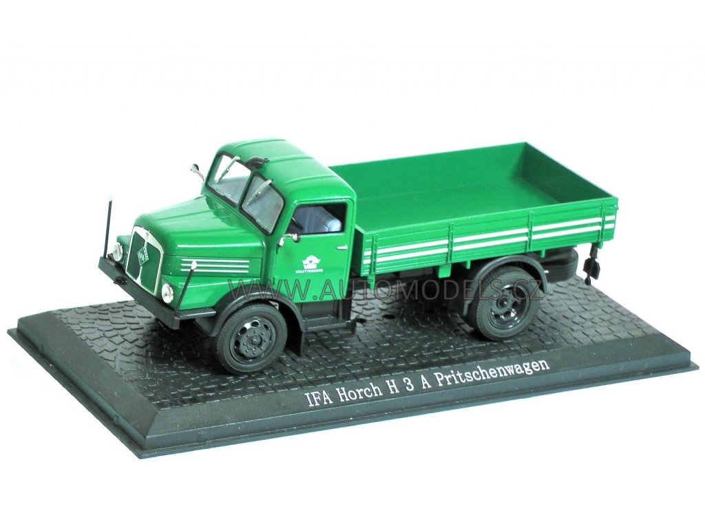 IFA Horch H3A Pritschenwagen 1:43 - Atlas časopis s modelem - Automodels.cz