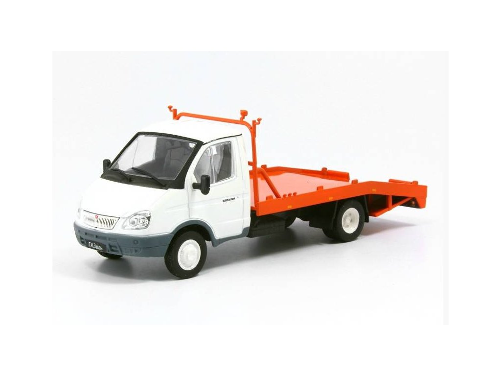 GAZ-3302 GAZEL odtahové vozidlo 1:43 - AUTO ve službě časopis s modelem ...