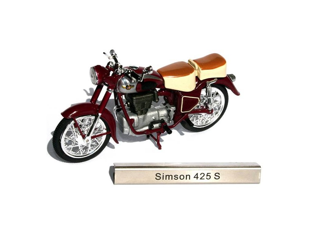 Simson 425 S časopis s modelem - East European Motorbikes - Automodels.cz