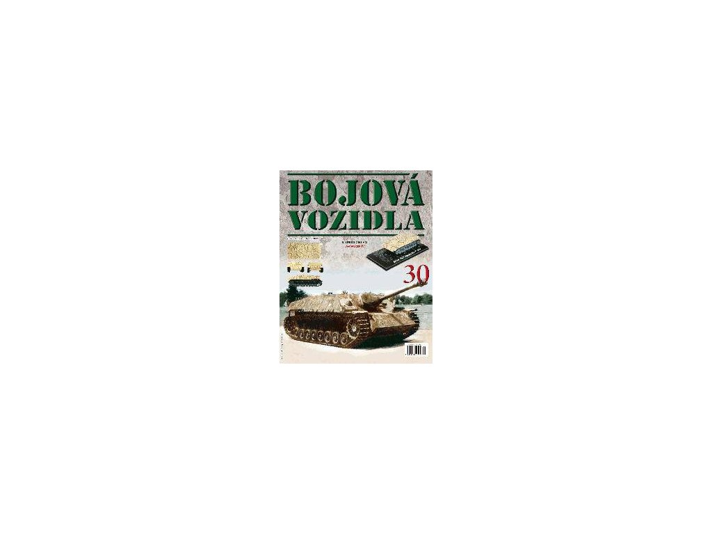 30 - Jagdpanzer IV - Časopis Bojová vozidla - bez modelu - Automodels.cz