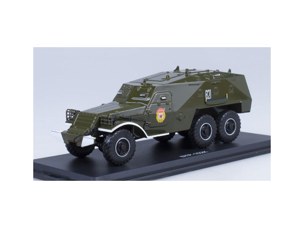 BTR-152K khaki 1:43 - Start Scale Models BTR 152 K - kovový model auta ...