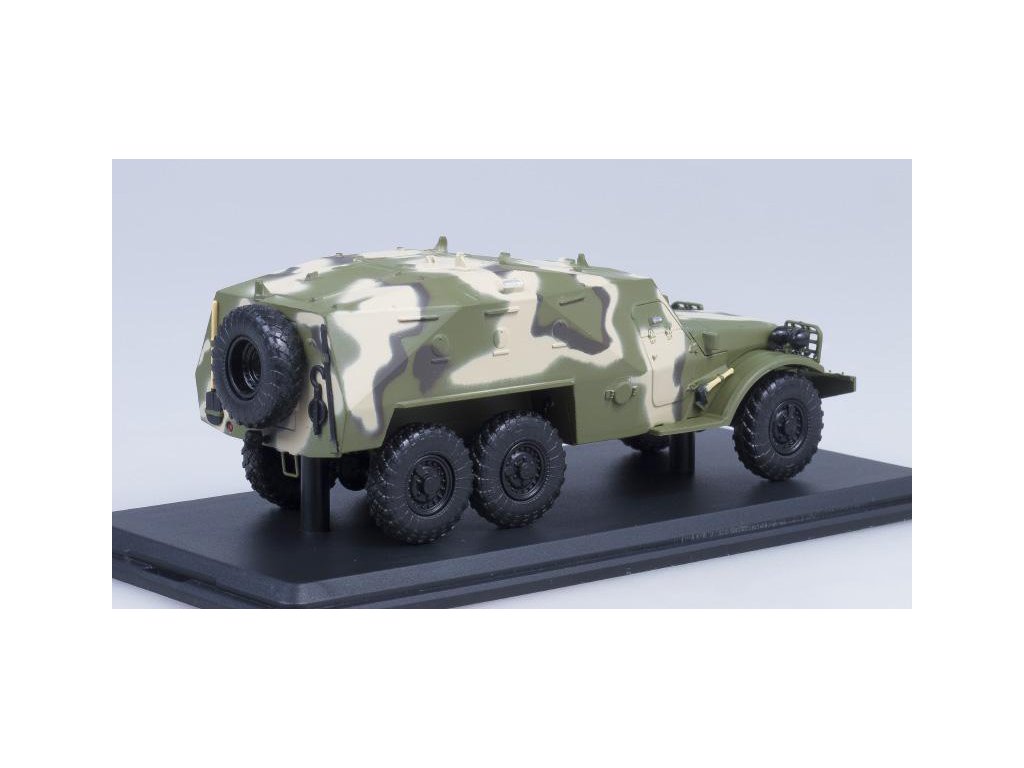 BTR-152K kamufláž 1:43 - Start Scale Models BTR 152 K - kovový model ...