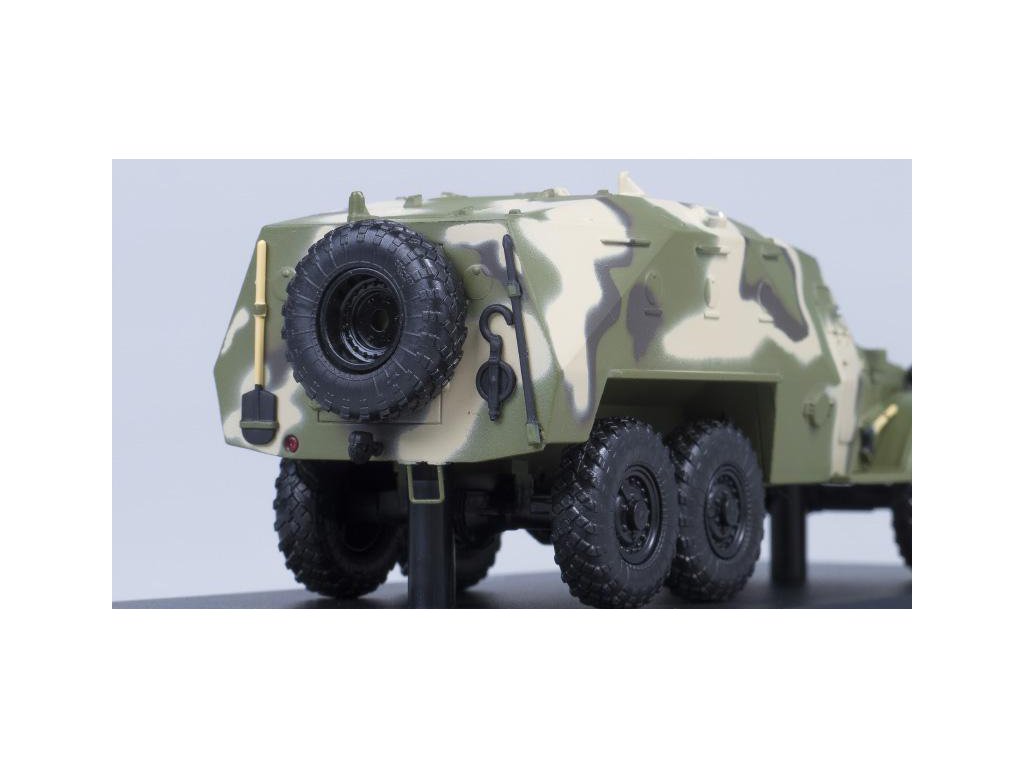 BTR-152K kamufláž 1:43 - Start Scale Models BTR 152 K - kovový model ...