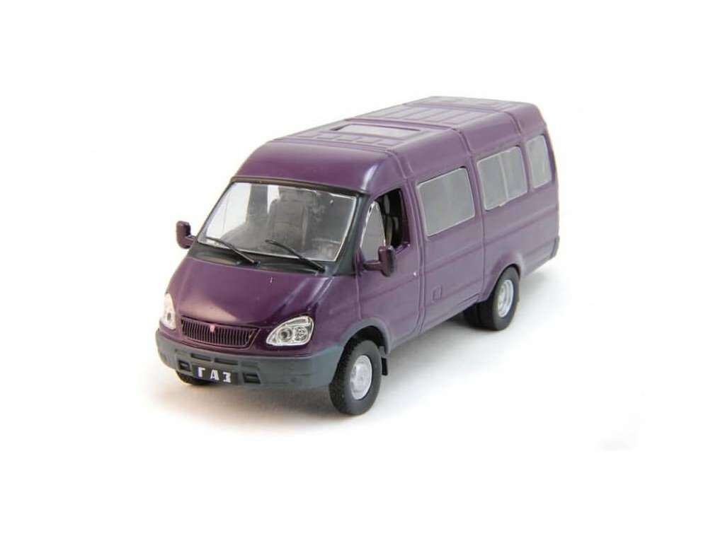 194 - Časopis s modelem GAZ-3221 Gazel - Kultovní auta SSSR - Automodels.cz