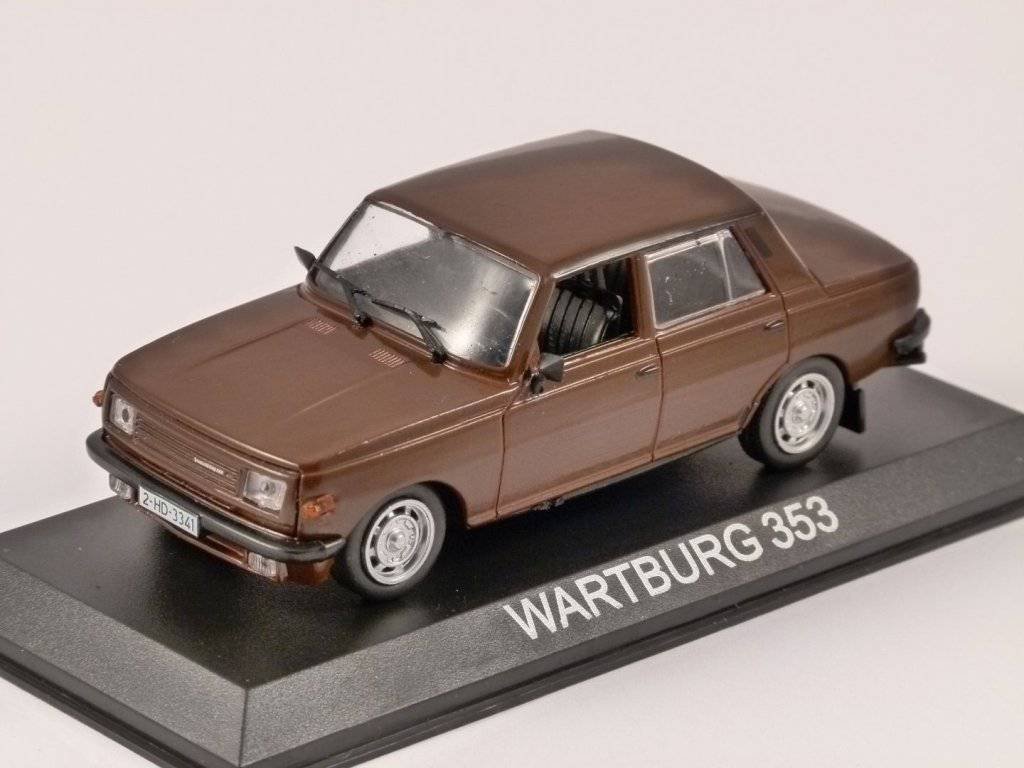 WARTBURG 353 1:43 Masini de Legendă časopis s modelem - Automodels.cz