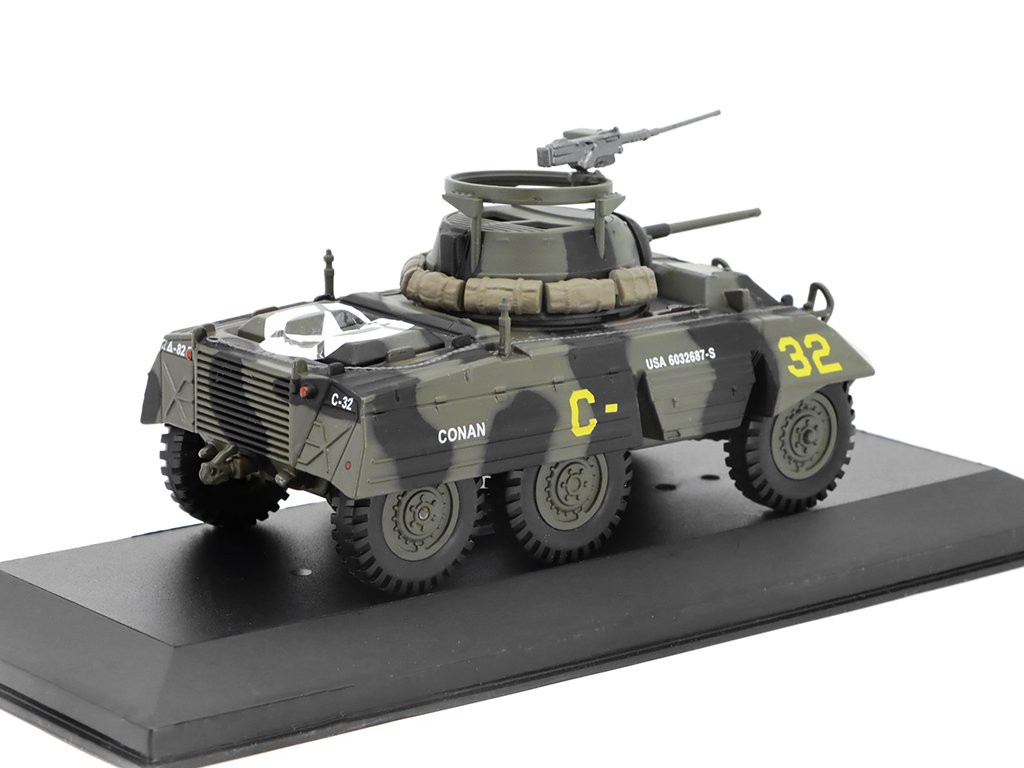 Ford M8 Armoured Car France 1944 1:43 - Tank časopis s modelem ...