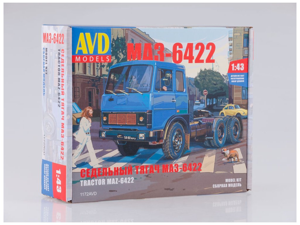 MAZ-6422 starší verze - 1:43 AVD KIT - Automodels.cz