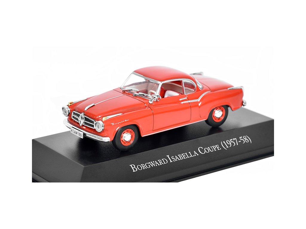 Borgward Isabella Coupe - 1957-58 časopis s modelem - SpecialC ...