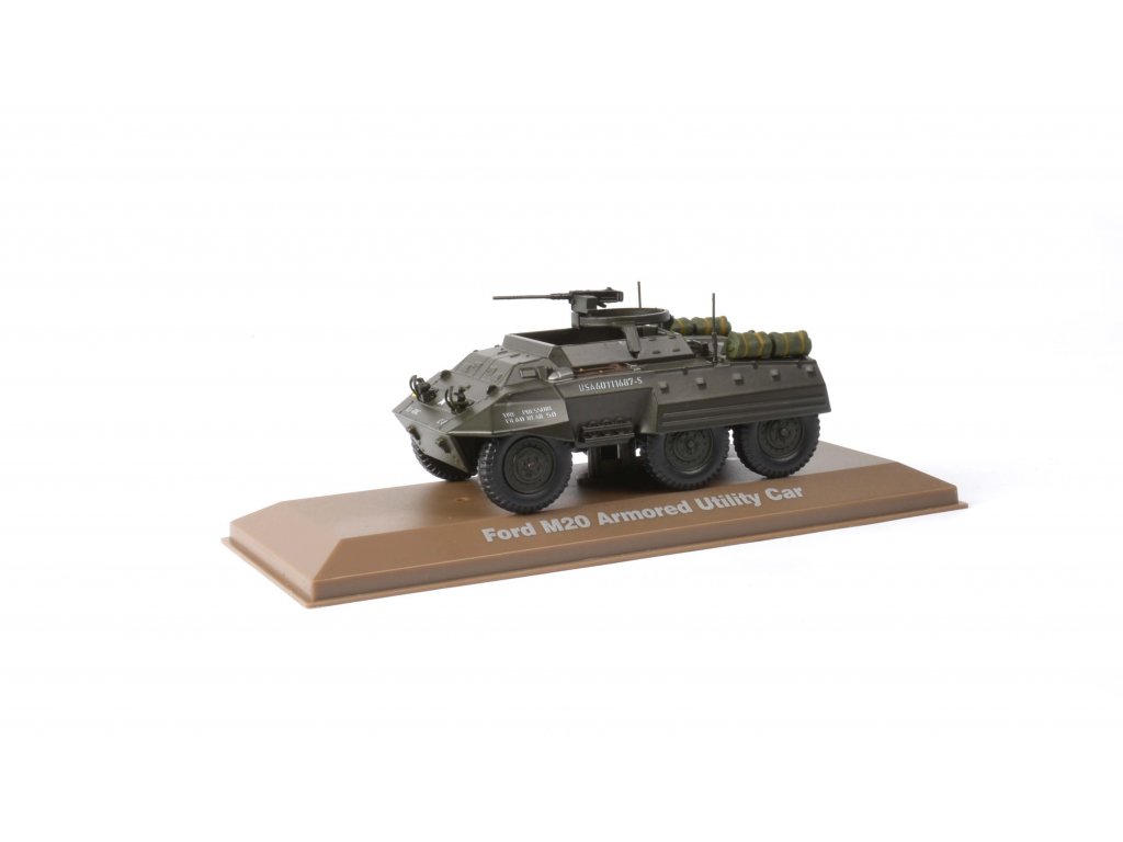Ford M20 Armored Utility Car U.S.A.1944 1:43 - Atlas časopis s modelem ...