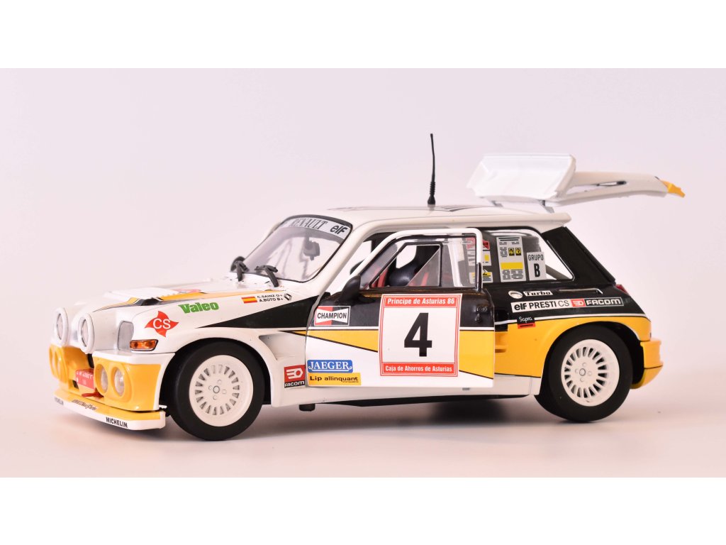 Renault R5 Maxi turbo N.4 - 1986 Solido časopis AutoModels s modelem ...