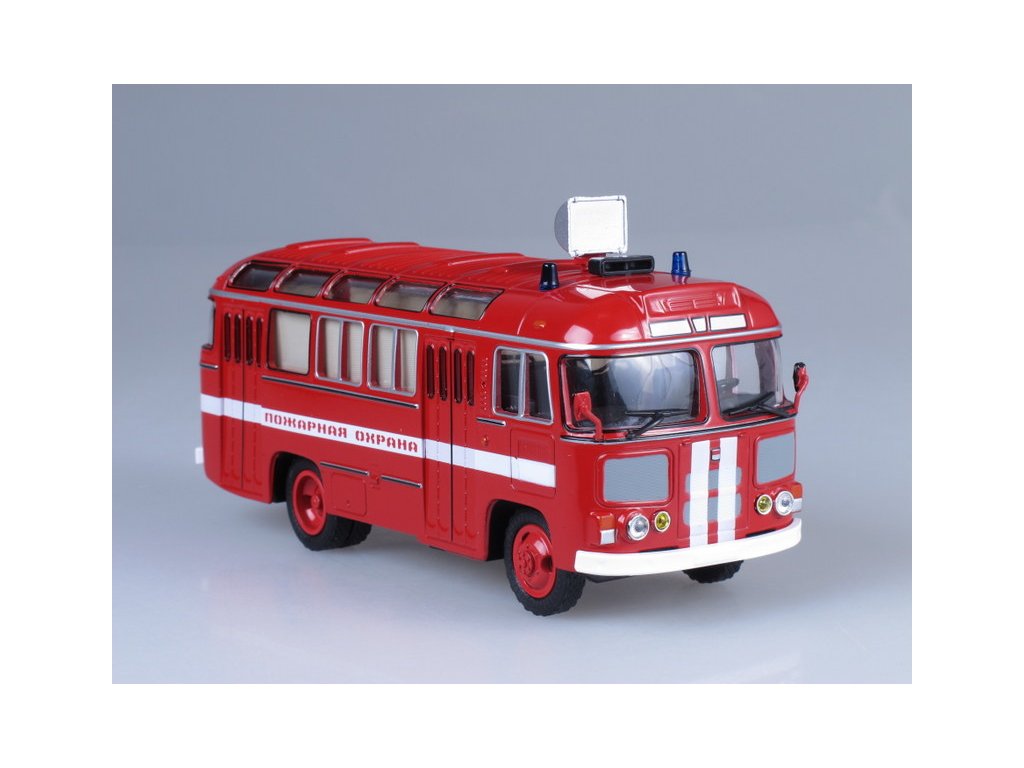 PAZ-672M hasičský 1:43 - Sovetskij avtobus - Automodels.cz