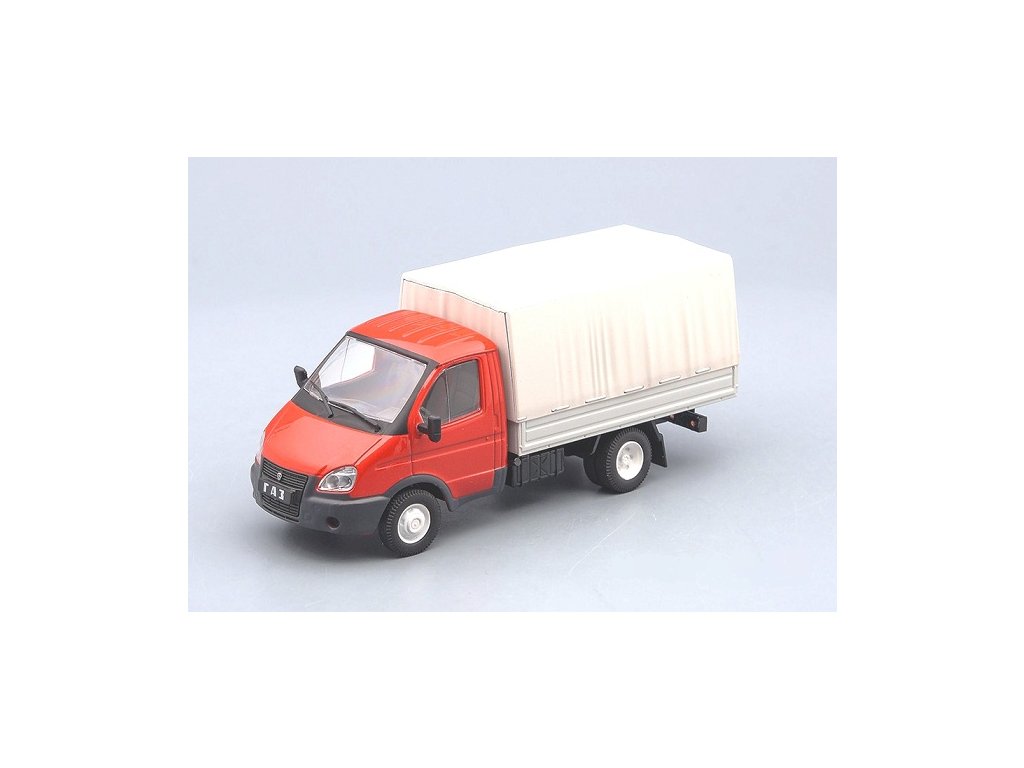 GAZ-3302 GAZel' 1:43 - Kultovní auta SSSR a soc. států časopis s ...