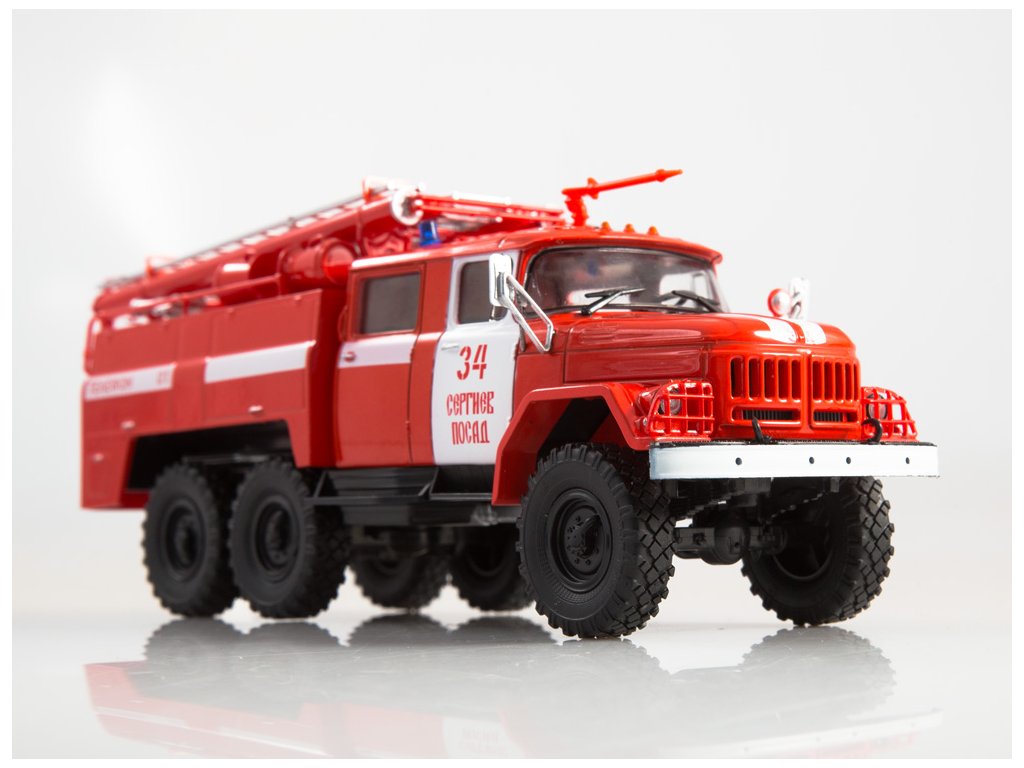 ZIL-131-137 - AC-40 1:43 časopis s modelem - Legendární náklaďáky SSSR #1 - Automodels.cz