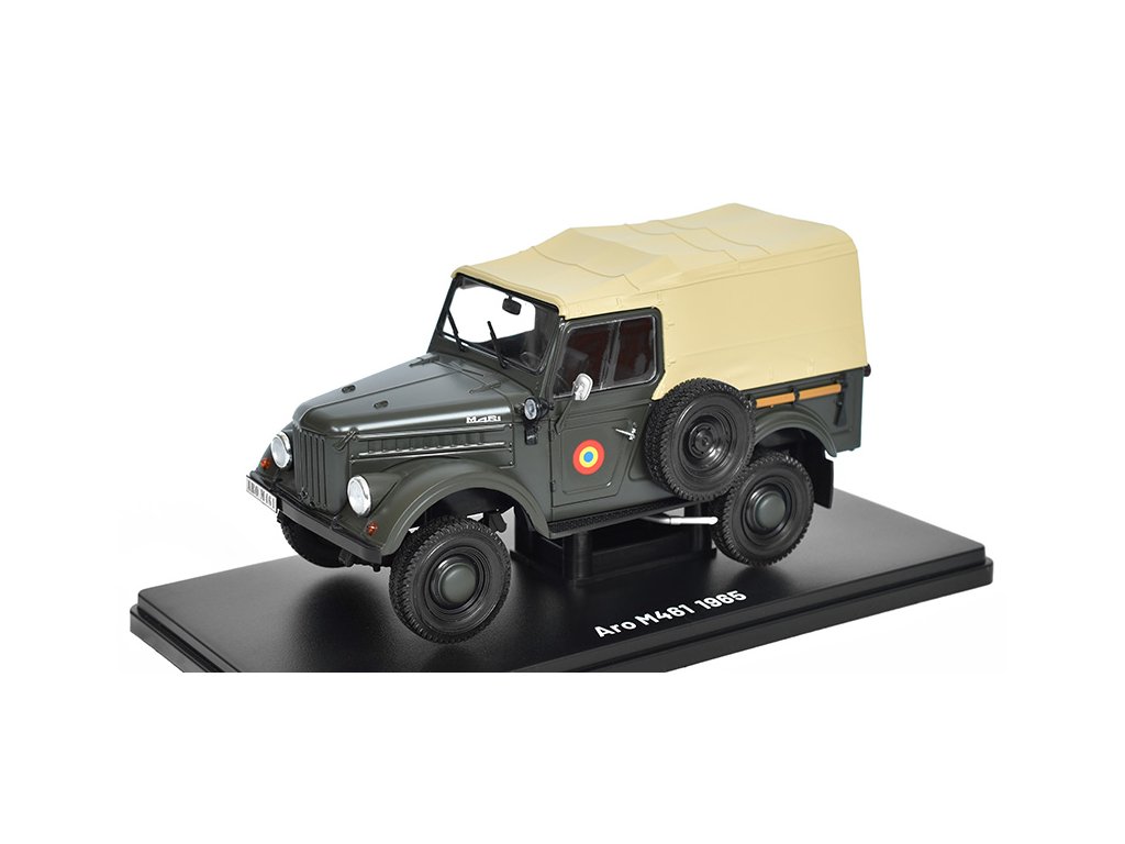 Aro M461 1964-1975 1:24 - Hachette časopis Samochody PRL #23 s modelem - Automodels.cz