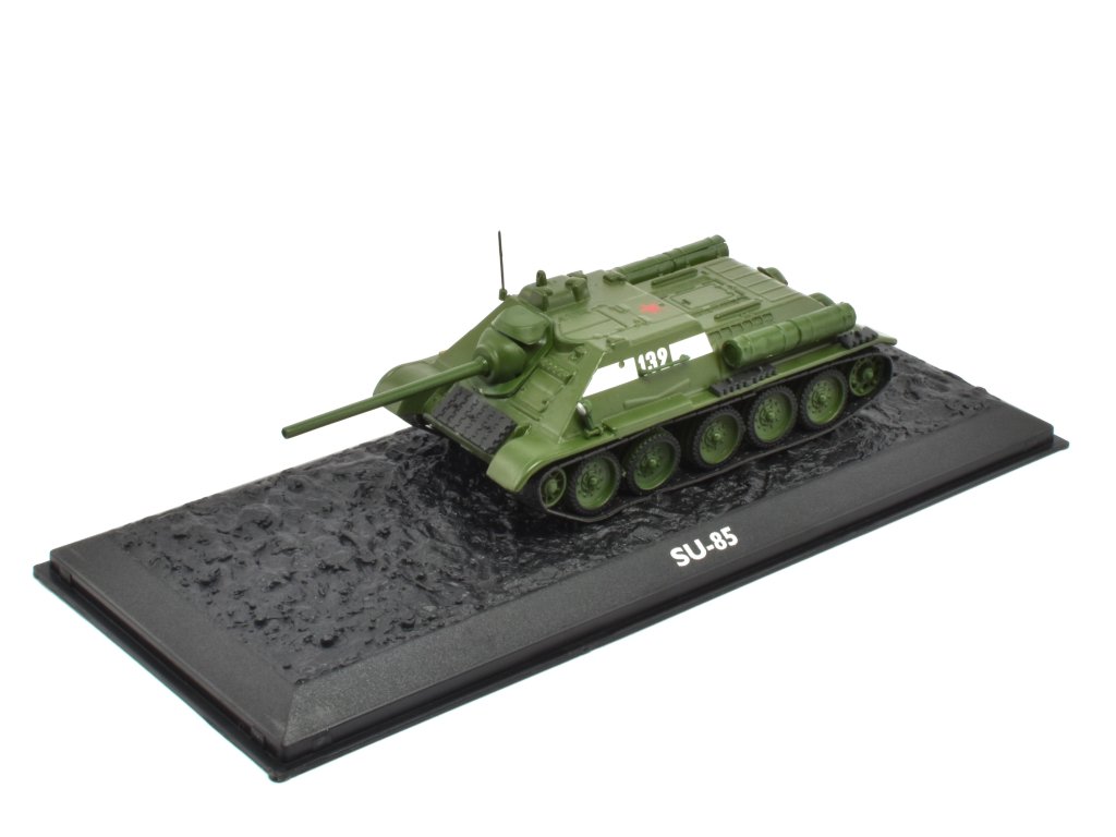 SU-85 - 1:72 Atlas časopis s modelem - Automodels.cz