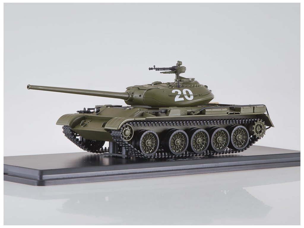 T-54-1 tank - 1:43 SSM - Automodels.cz