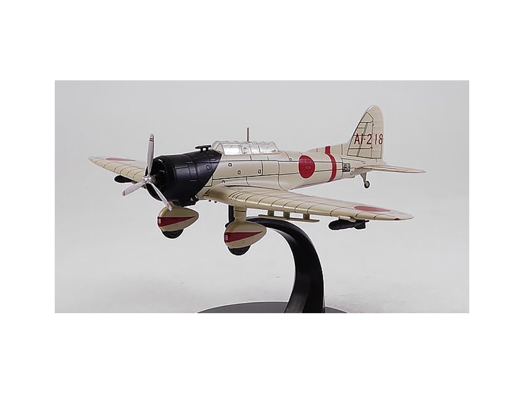Aichi D3A1 Type 99 Carrier Bomber Model 11 Japan letadlo 1:72 časopis s ...