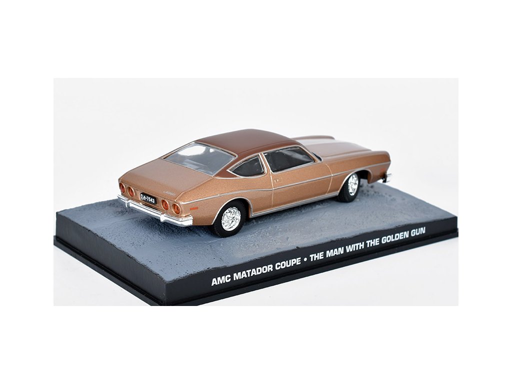 AMC Matador Coupe 1971 James Bond 1:43 časopis AutoModels s modelem ...