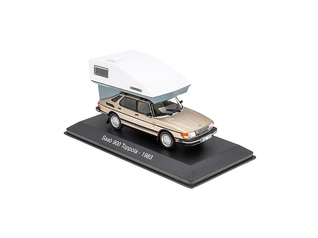 Saab 900 Toppola 1983 - 1:43 IXO Models časopis s modelem - Automodels.cz