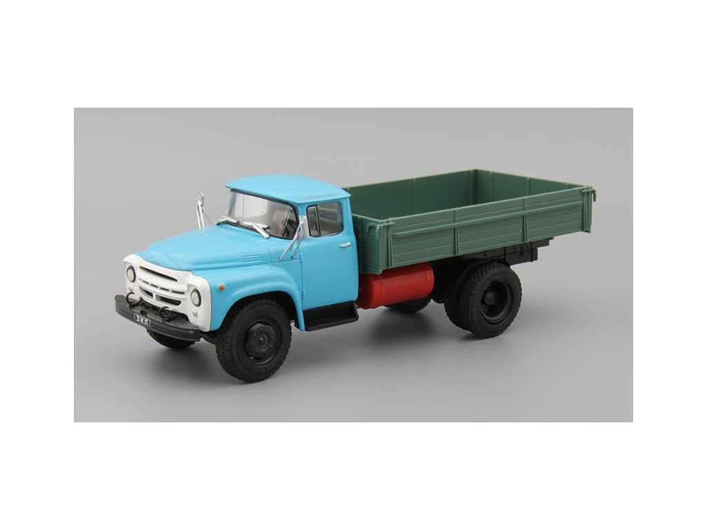 ZIL-138 130 1:43 - Kultovní auta SSSR Náklaďáky No.39 časopis s modelem ...