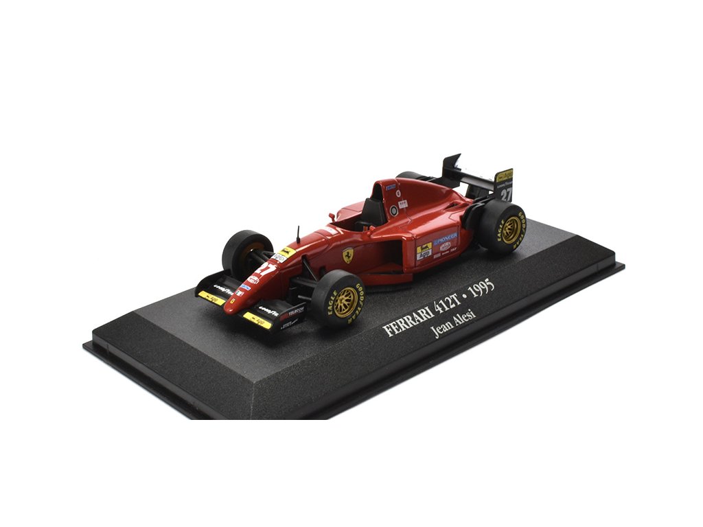Ferrari 412T 1995 Jean Alasi 1:43 - Atlas Ferrari F1 - časopis s ...