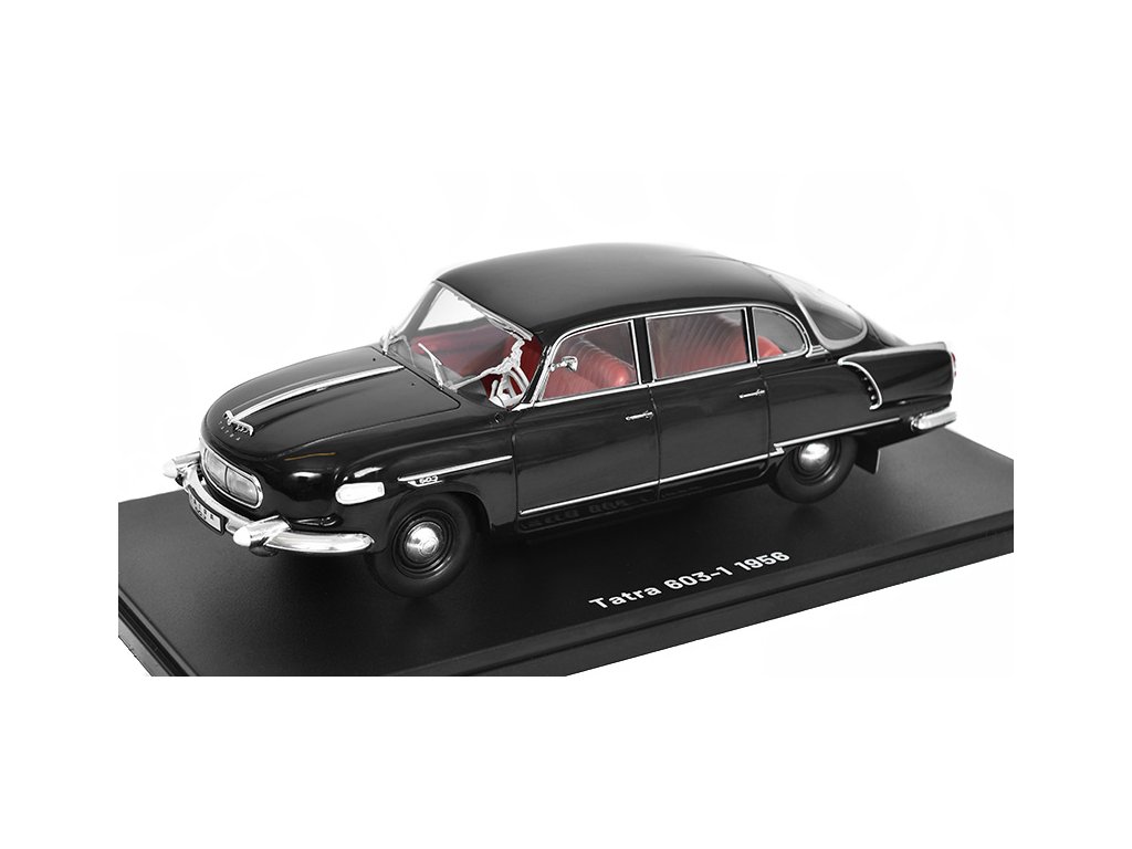 Tatra 603-1 1956 1:24 - časopis Nezapomenutelné auta #4 s modelem ...