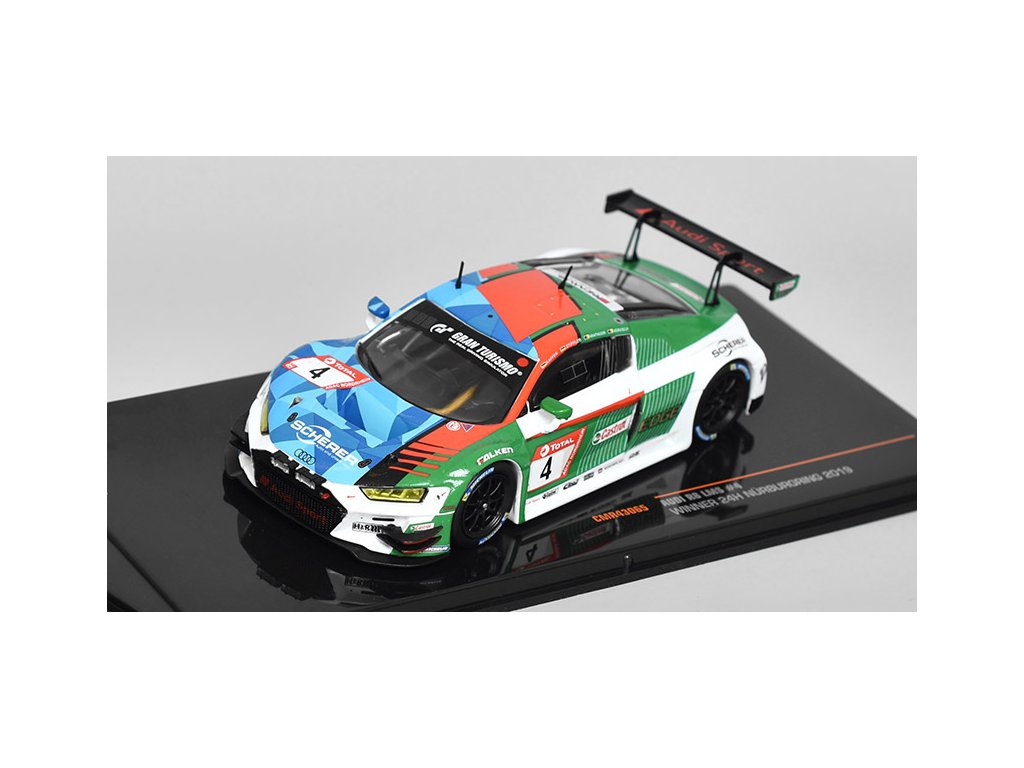 Audi R8 LMS #4 Winner 24h Nurburgring 2019 - 1:43 IXOModels - Automodels.cz