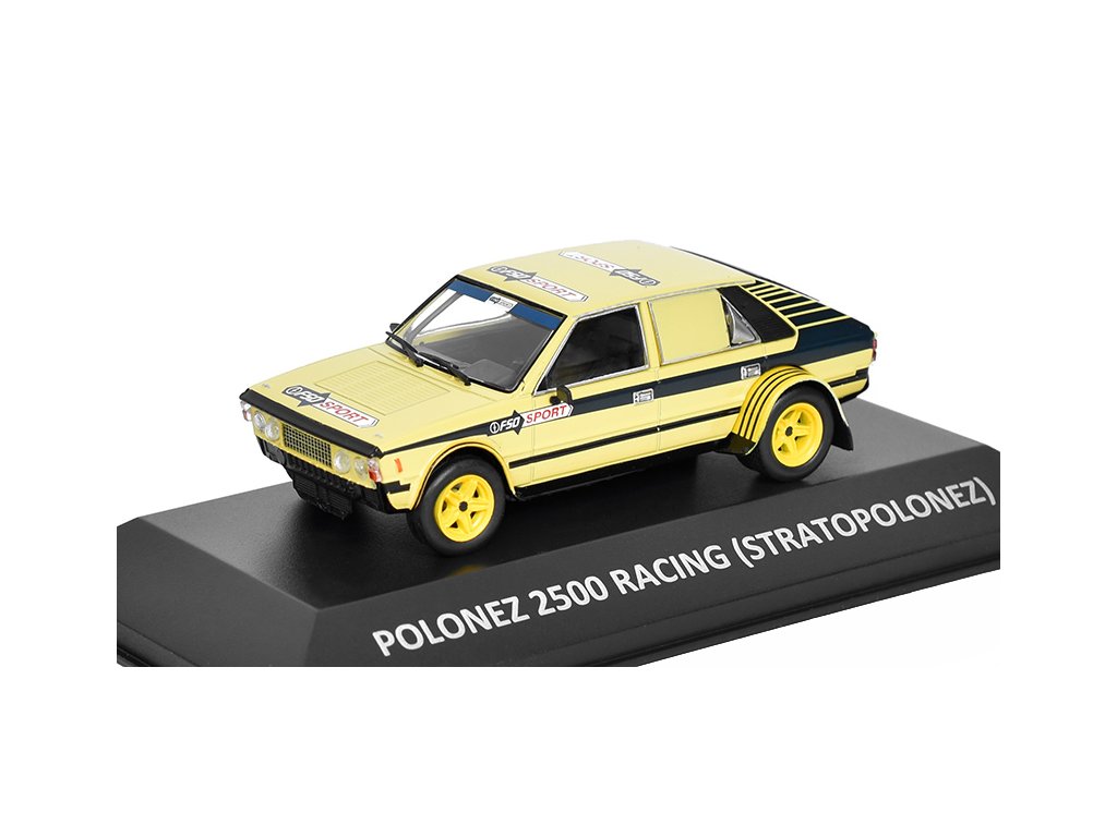FSO Polonez 2500 Racing 1:43 - DeAgostini Legendy FSO časopis s modelem ...
