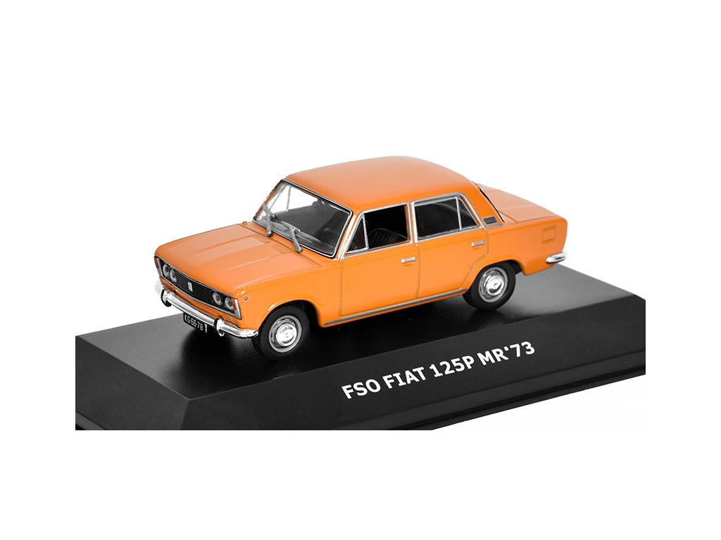 FSO Polski Fiat 125P MR 73 1:43 - DeAgostini Legendy FSO časopis s ...