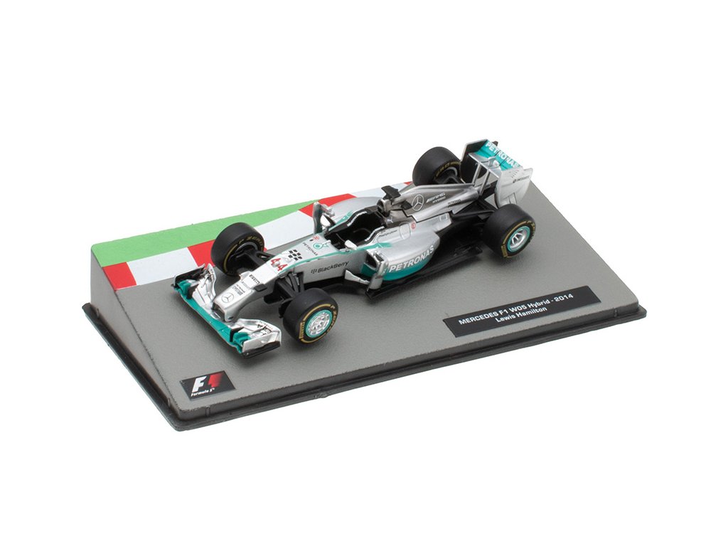 Mercedes F1 W05 Hybrid 2014 L.Hamilton 1:43 - Formula 1 Cars časopis s ...
