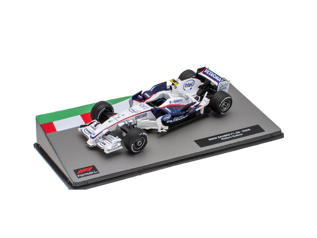 BMW Sauber F1.08 2008 R.Kubica 1:43 - Formula 1 Cars časopis s modelem ...