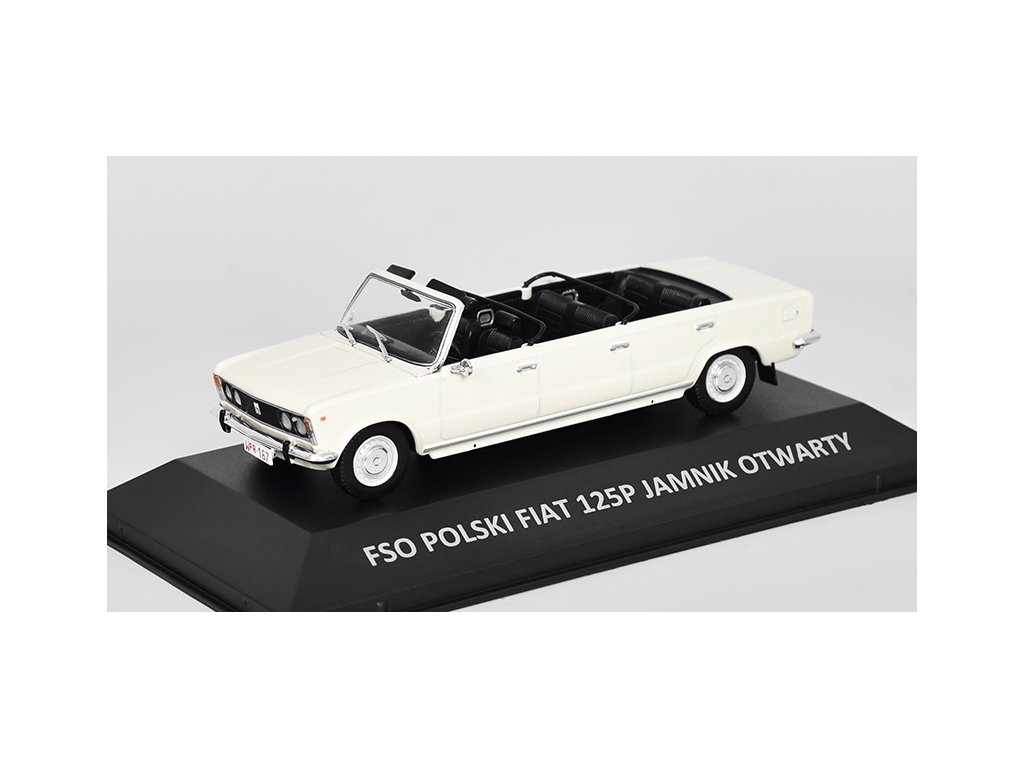 FSO Polski Fiat 125P Jamnik 1:43 - DeAgostini Legendy FSO časopis s ...
