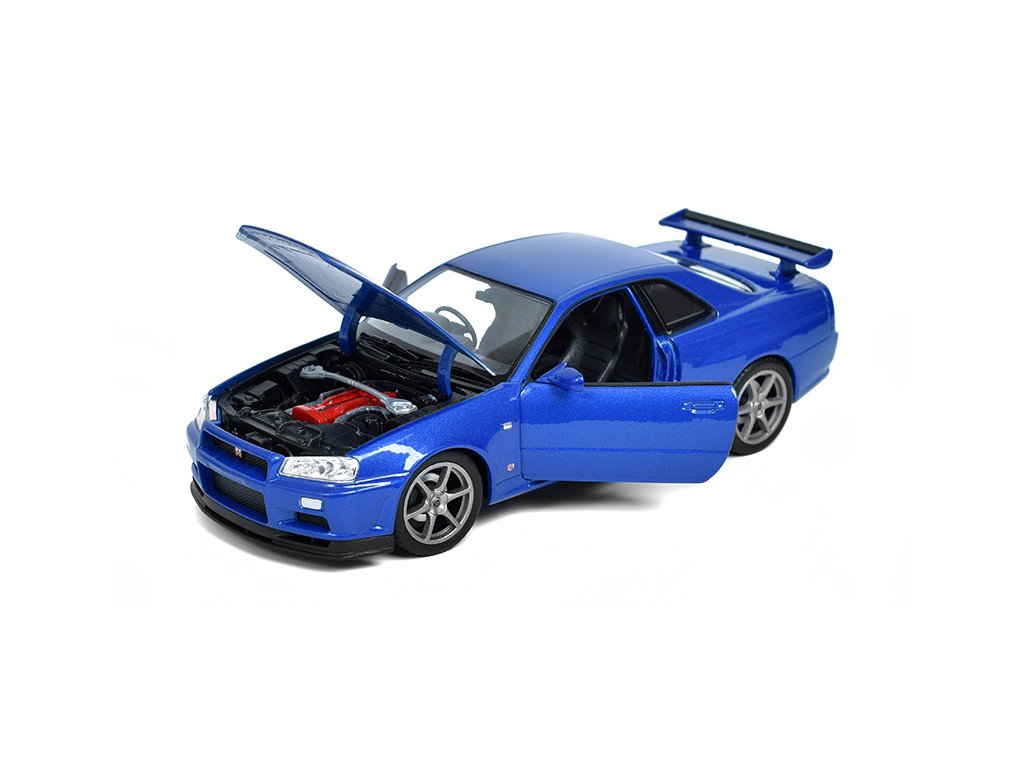 Nissan Skyline GT-R (R34) 1:24 - Welly - Automodels.cz