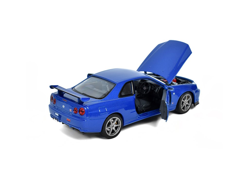 Nissan Skyline GT-R (R34) 1:24 - Welly - Automodels.cz